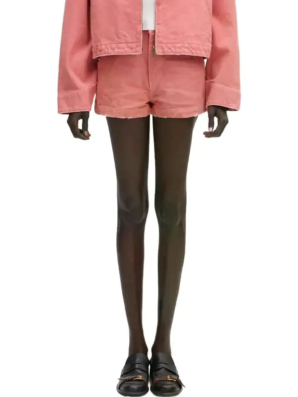 AMBUSH Raw-hem Shorts - Pink