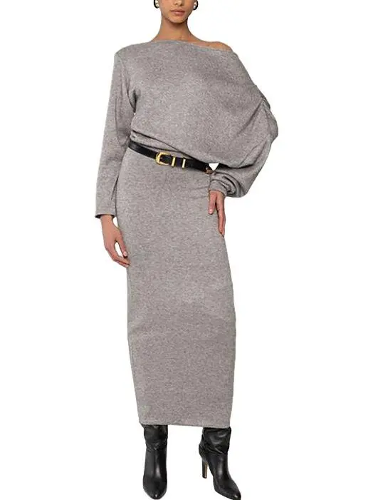 Ronny Kobo Matthieu Dress - Grey