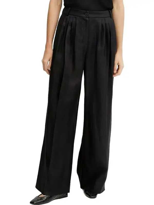 Luisa Spagnoli Pleated Trousers - Black