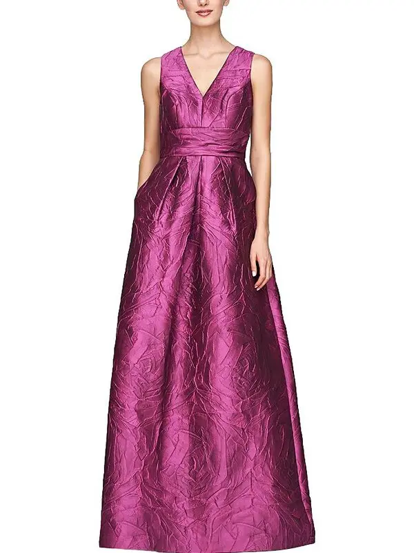 KAY UNGER Mariah Gown - Pink