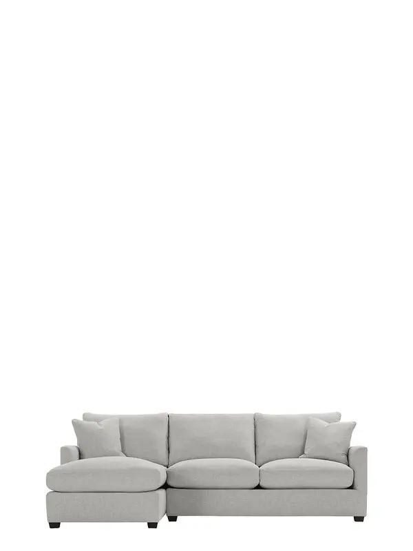 HUDSON PARK COLLECTION Bowery Sectional - Bu- - Grey