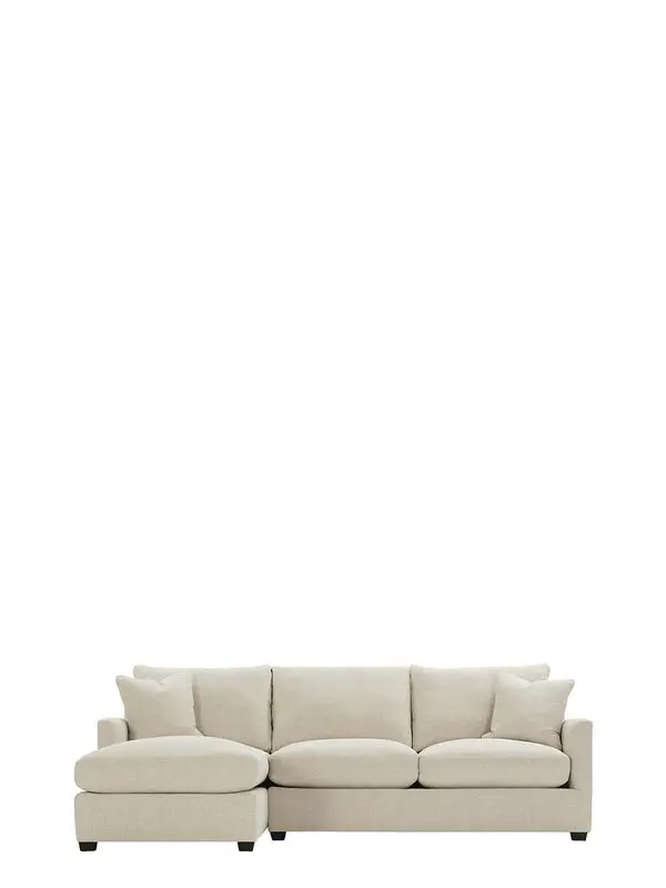 HUDSON PARK COLLECTION Bowery Sectional - Bu- Straw