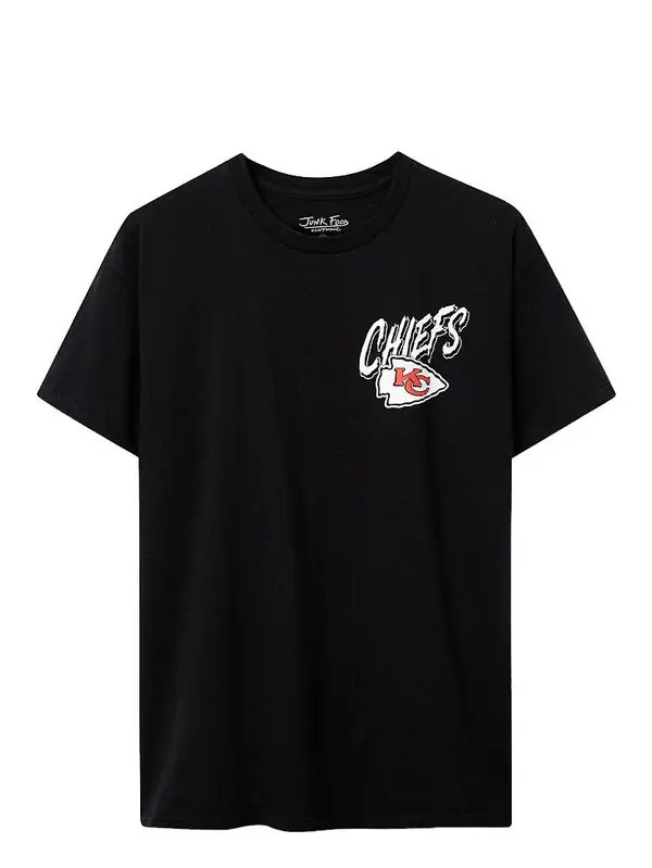 Junk Food Clothing Nfl Kansas City Chiefs Icon Flea Market Tee - Black