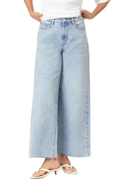 Habitual Denver Ankle Wide Leg Jeans - Aire