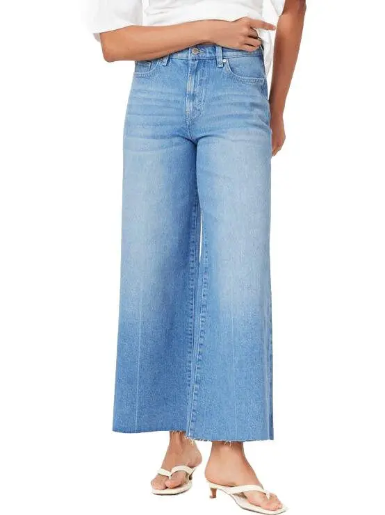 Habitual Denver Ankle Wide Leg Jeans - Blue Bell