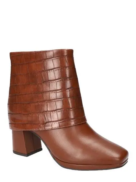 EASY WORKS BY EASY STREET Sutton Bootie - Tan-croco