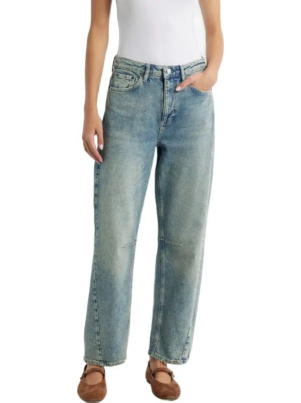 Rails Samo High Waist Straight Leg Jeans - Desert Sky