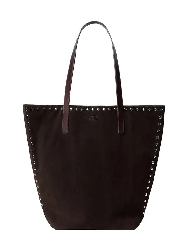 LOEFFLER RANDALL Walker Leather Tote - Tmoro/silver