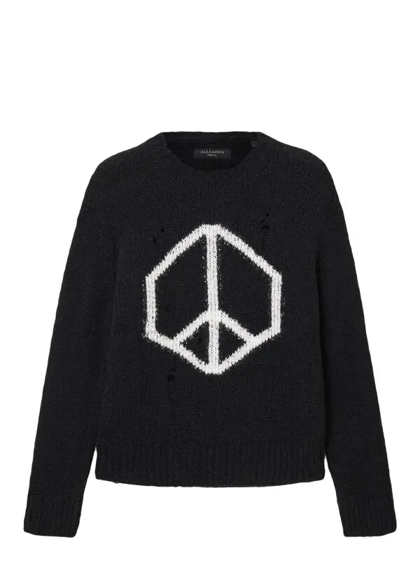ALLSAINTS Message Sweater - Black