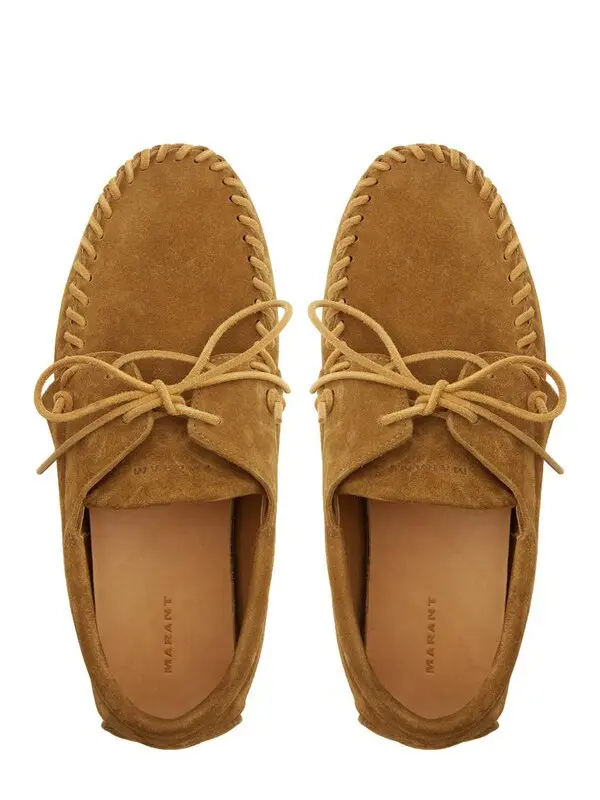 Isabel Marant Fylan Loafers - Sepia