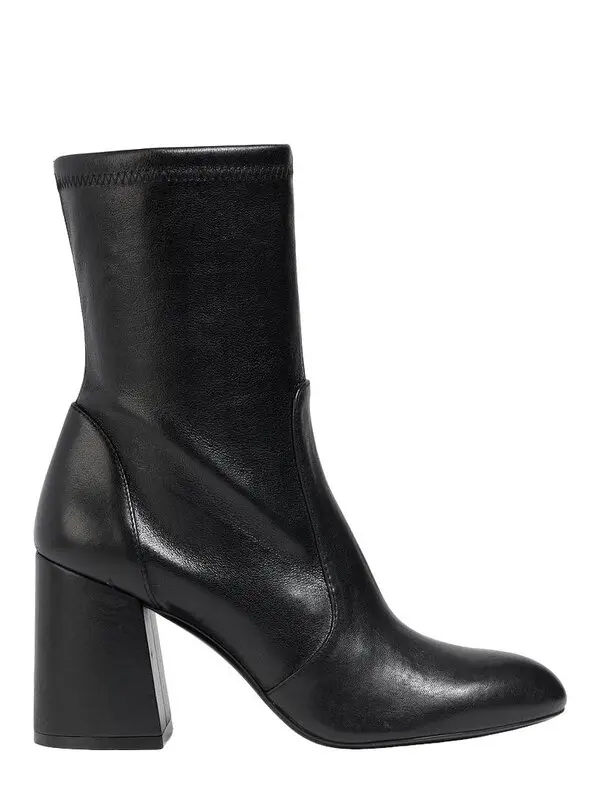 STUART WEITZMAN Stretch-leather Ankle Boots - Black