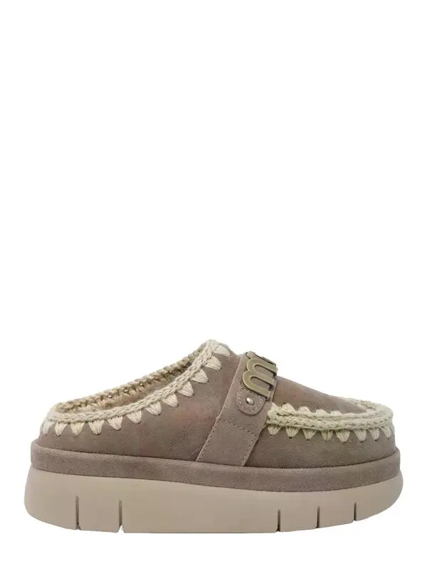 Mou 35mm Bounce Mules - Brown
