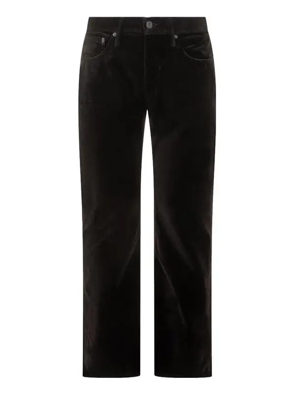 TOM FORD Velvet Straight Jeans - Black