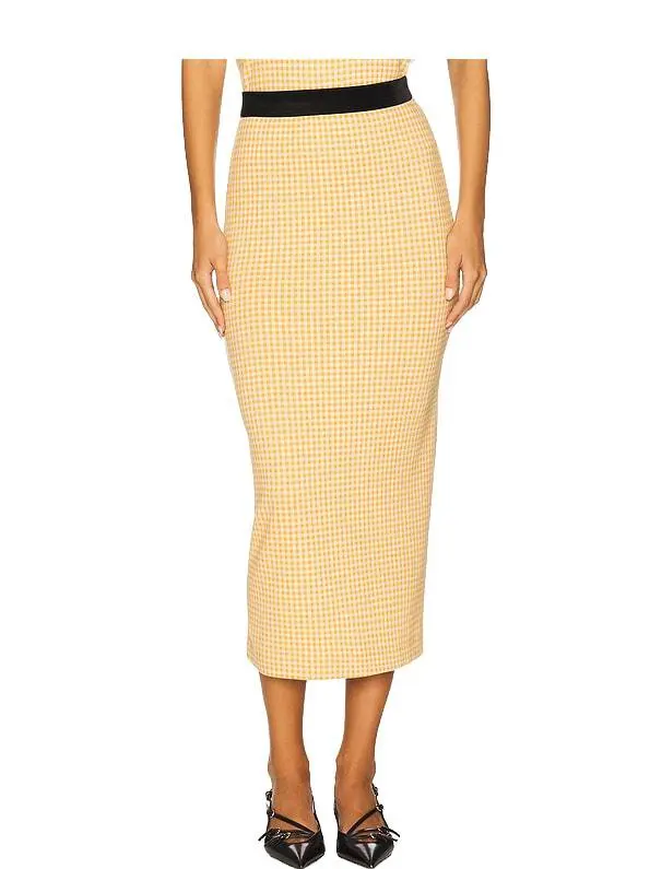 MAUDE CLUB Vivian Skirt - Marigold