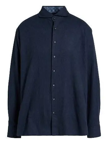 STENSTROMS Shirt Slate Size Cotton - Blue