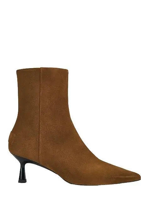 ALLSAINTS Vivian Suede Boots - Sepia Brown