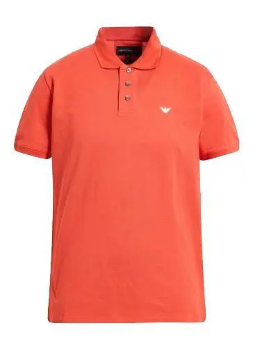 Emporio Armani Polo Shirt Size Cotton - Tomato Red