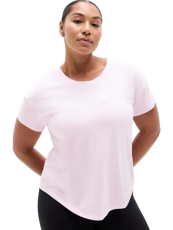 Athleta Relaxed Fit T-shirt - Primrose