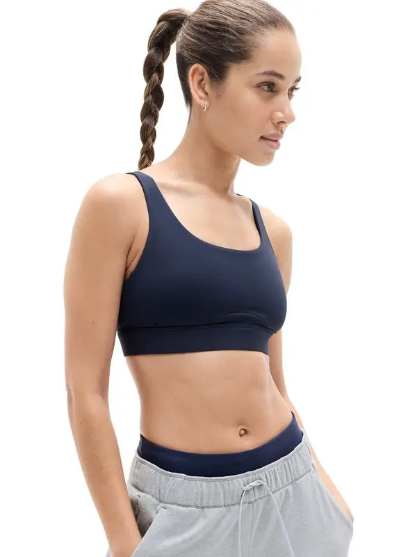 Athleta Interval Sports Bra A-c - Eclipse