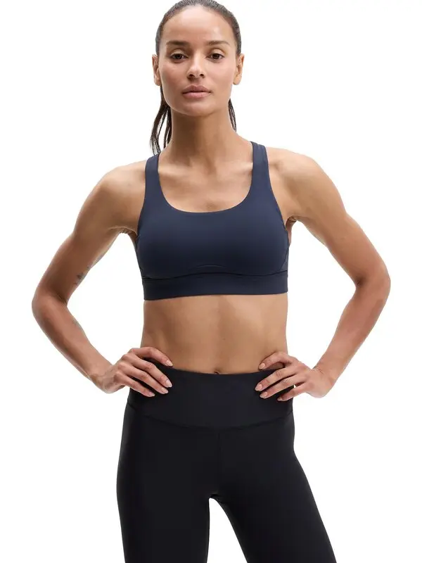 Athleta Interval Sports Bra A-c - Eclipse