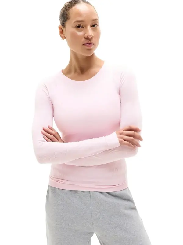 Athleta Seamless Fitted Top - Primrose