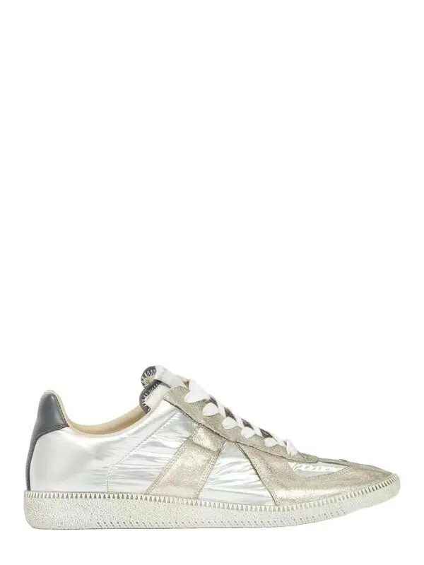 MAISON MARGIELA Metallic Sneakers - Gold