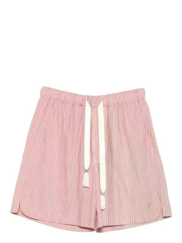 Nanushka Anish Striped Shorts - Pink