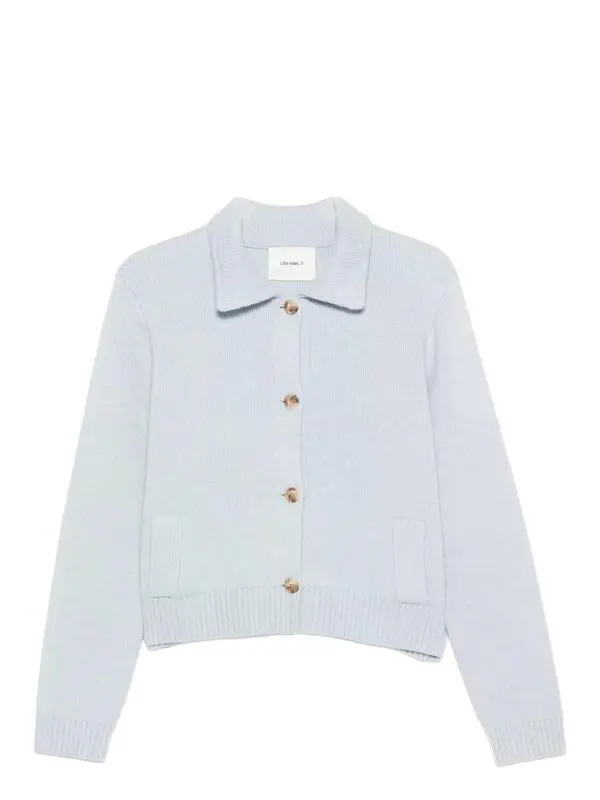 LISA YANG Cashmere Cardigan - Blue