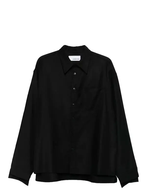 COSTUMEIN Patch-pocket Shirt - Black