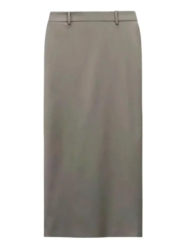 THE FRANKIE SHOP Alrose Maxi Skirt - Grey