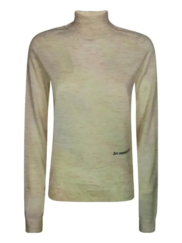 JW Anderson Long-sleeve Turtleneck T-shirt - Neutrals