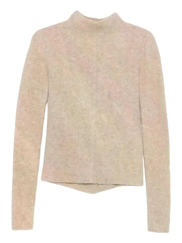 Rick Owens Mock-neck Sweater - Neutrals