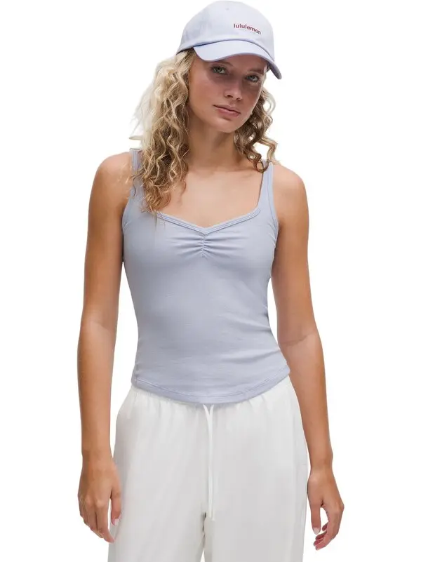 Lululemon Hold Tight Sweetheart Tank Top - Serene Blue