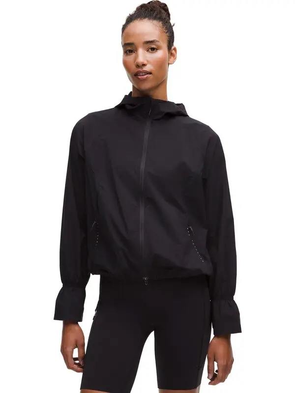 Lululemon Translucent Hooded Jacket - Nightmoth