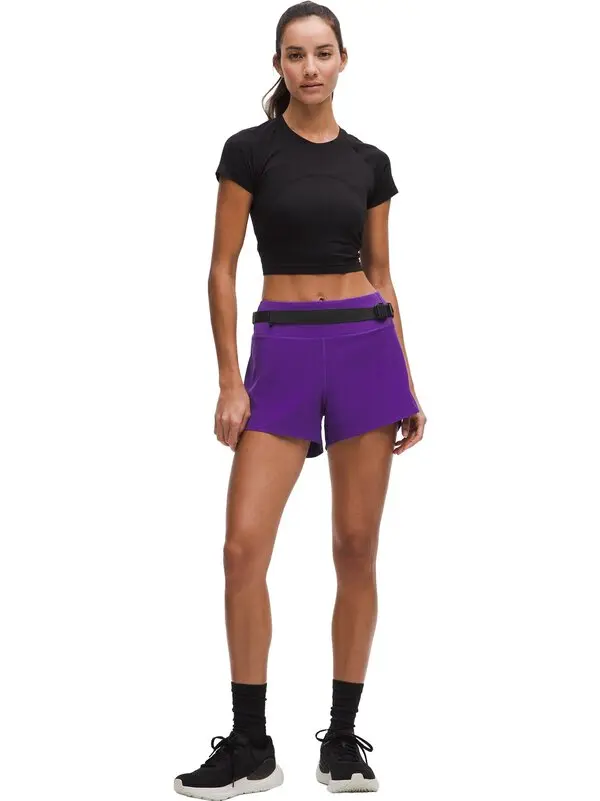 Lululemon Speed Up High-rise 4" Short - College Purple