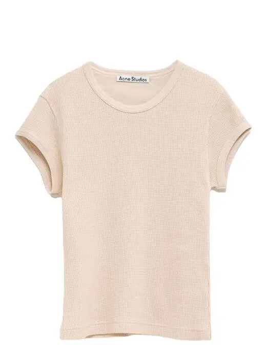 Acne Studios Logo T-shirt - Soft Pink Dky