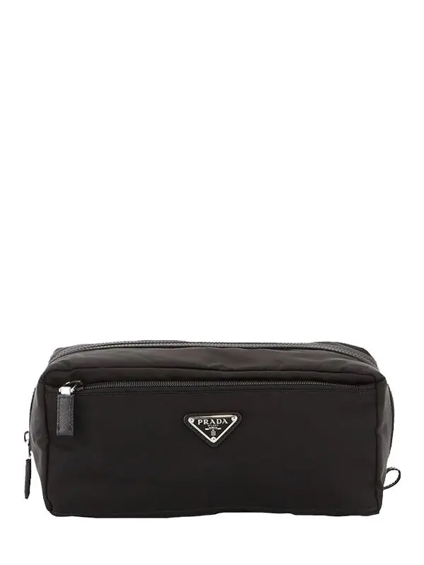 Prada Saffiano Toiletry Pouch - Nero Black