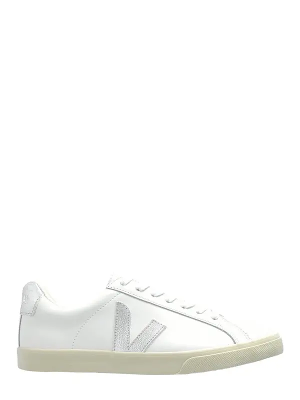 VEJA Esplar Logo Leather Sneakers - White
