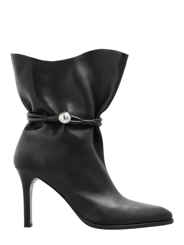 Isabel Marant Lolya Heeled Ankle Boots - Black