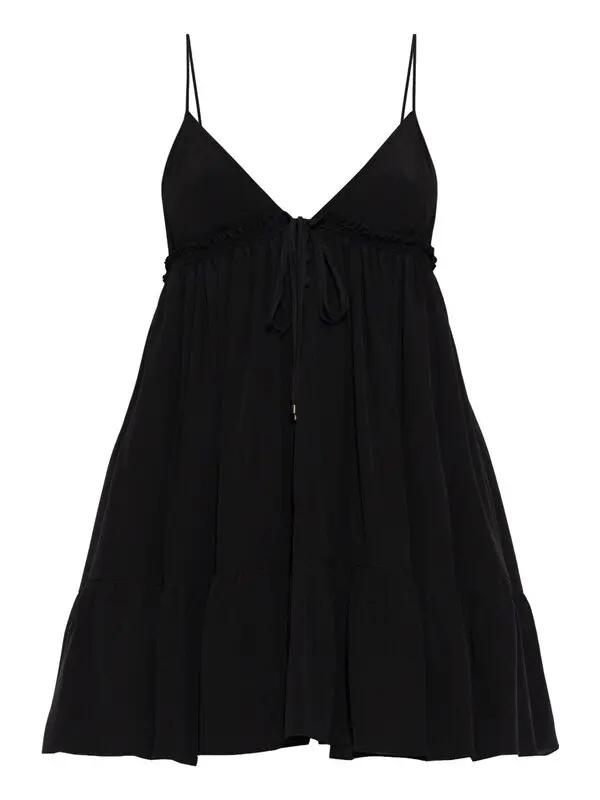 Chloé Silk Camisole Top - Black