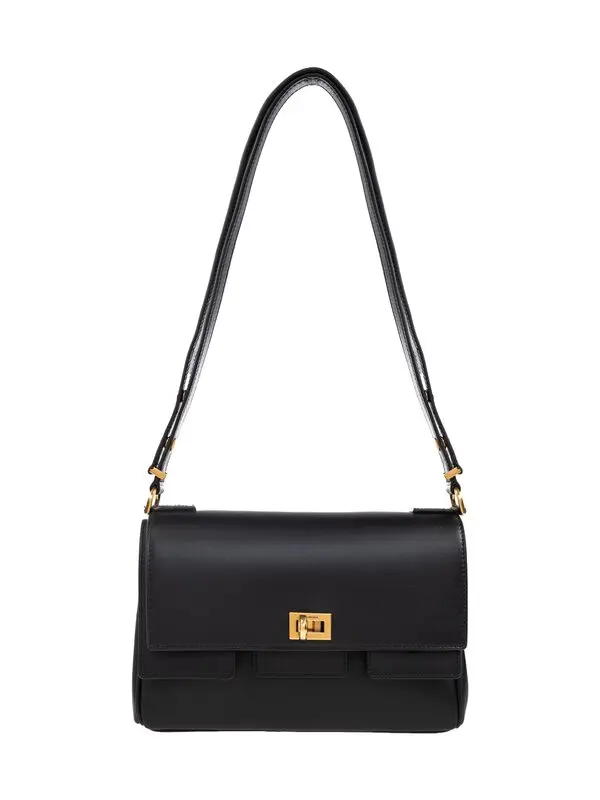 Balenciaga Structured Shoulder Bag - Black
