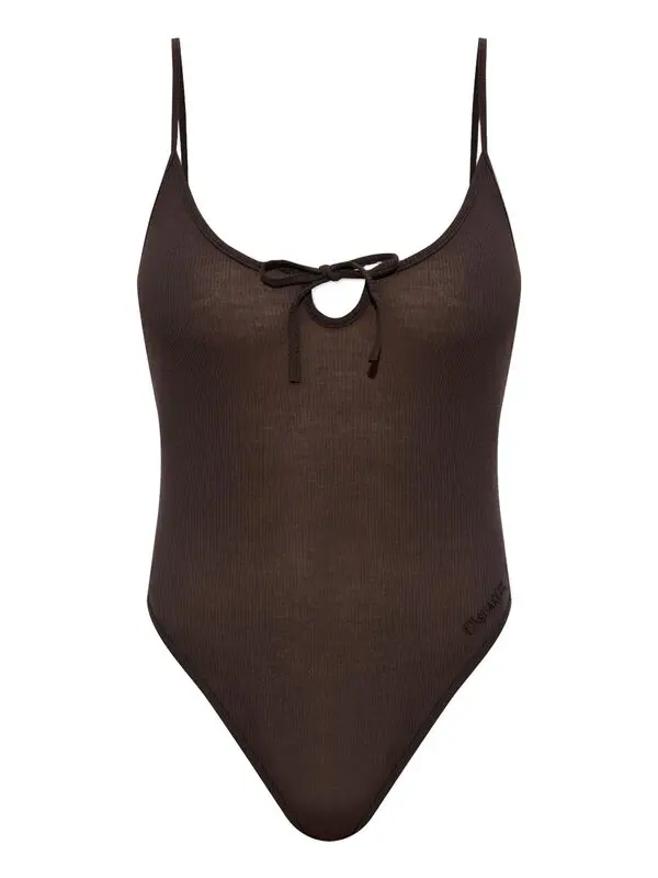 Dsquared2 Strappy Bodysuit - Brown