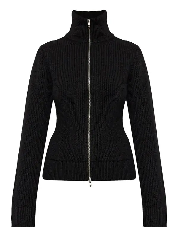 MAISON MARGIELA Wool Cardigan - Black