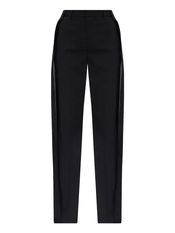 MAISON MARGIELA Creased Trousers - Black