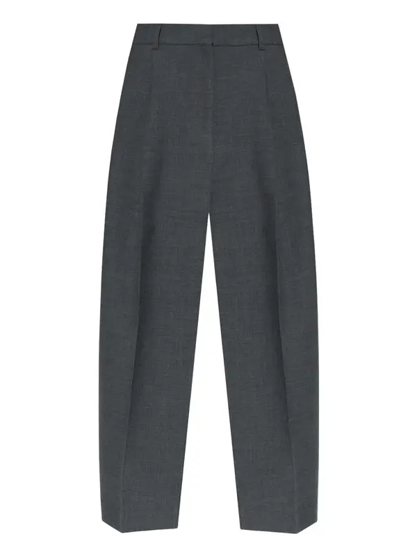 TOTEME Wool Blend Trousers - Grey