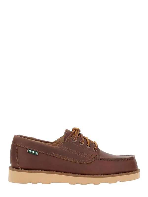 SEBAGO Leather Moccasins - Brown
