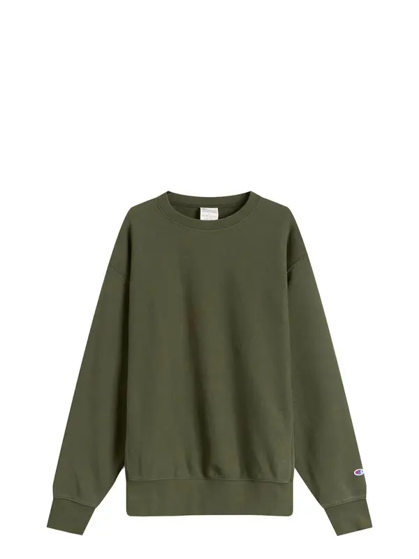 Champion Reverse Weave Relaxed Sweatshirt - Forest Green