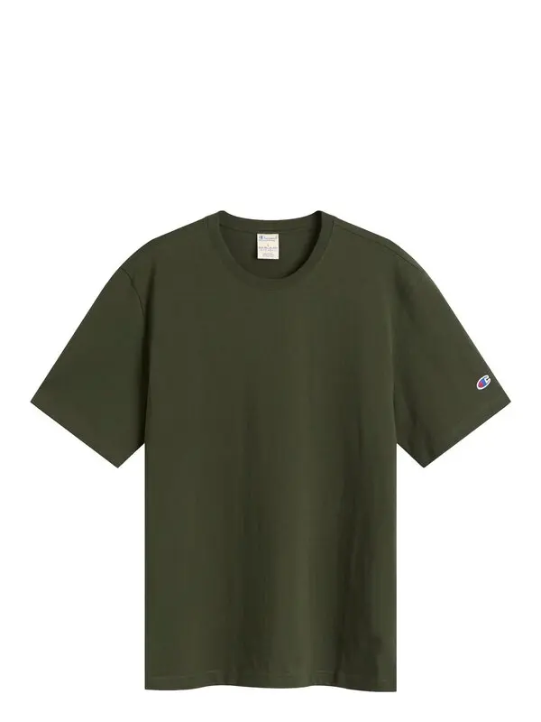 Champion Reverse Weave Loose Fit T-shirt - Forest Green