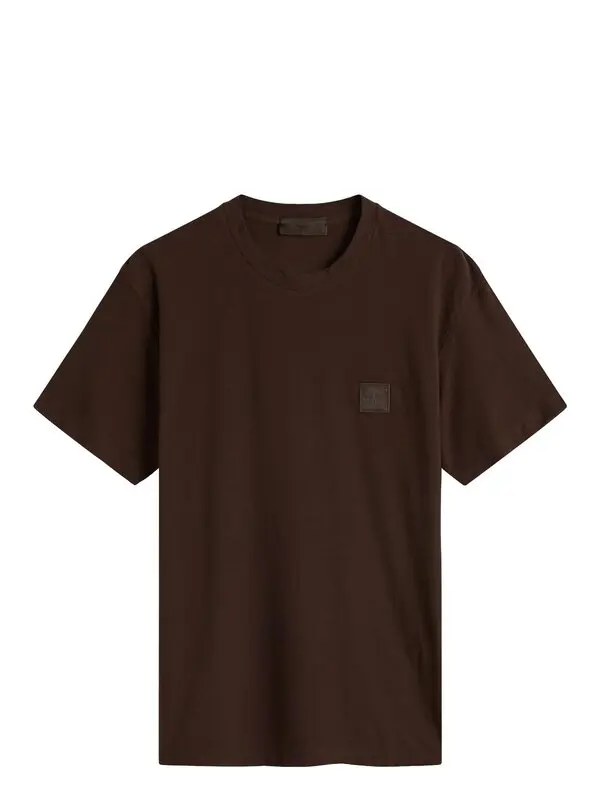 Stone Island Ghost Patch Logo T-shirt - Dark Brown