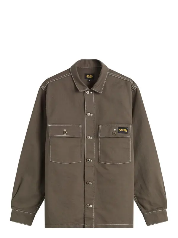 STAN RAY Cpo Shirt - Charcoal Bedford